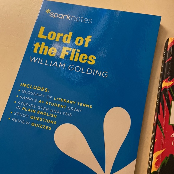 Other | Lord Of The Flies Brand New Book With Spark Notes Summary ...